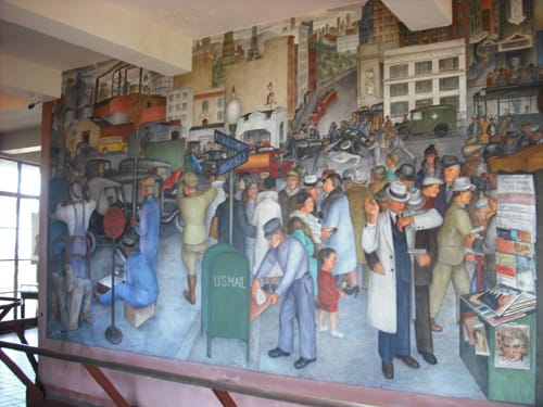 La Torre Coit y sus murales, en San Francisco : SobreTurismo